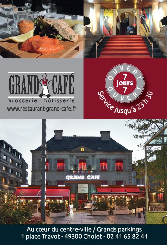 Le Grand Café : Partenaire du SO Cholet - So Cholet