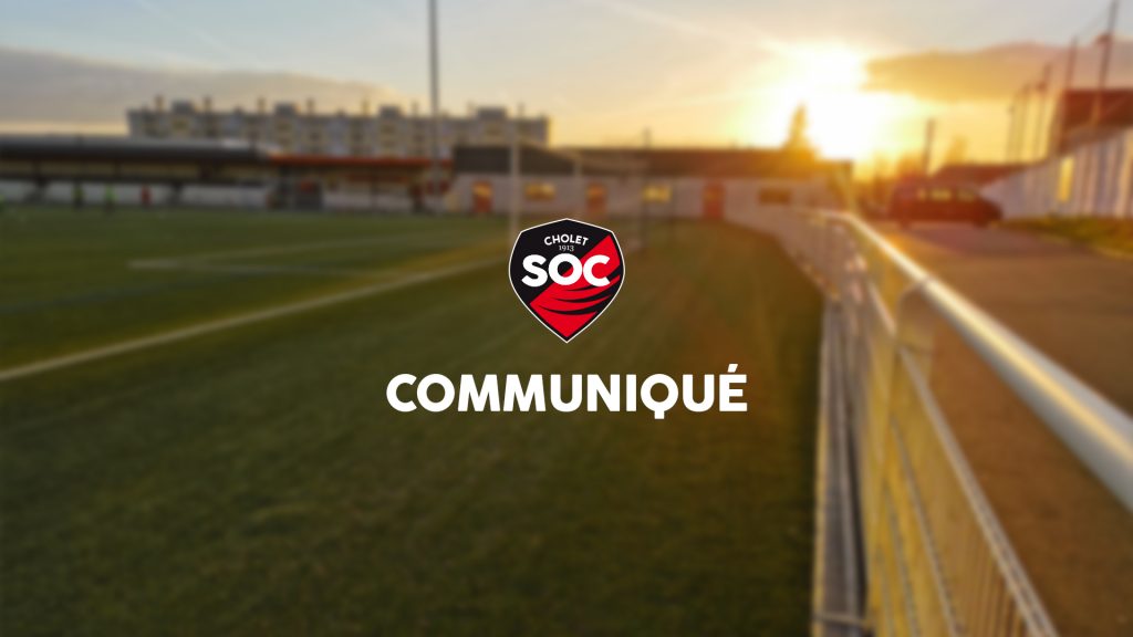 Communiqué : le SO Cholet reste au stade omnisports